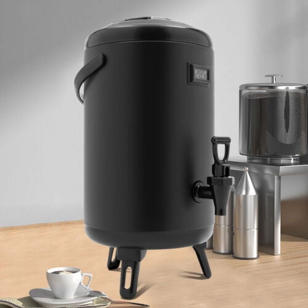 2.64Gal Insulated Thermal Hot & Cold Thermal Coffee Milk Beverage ...