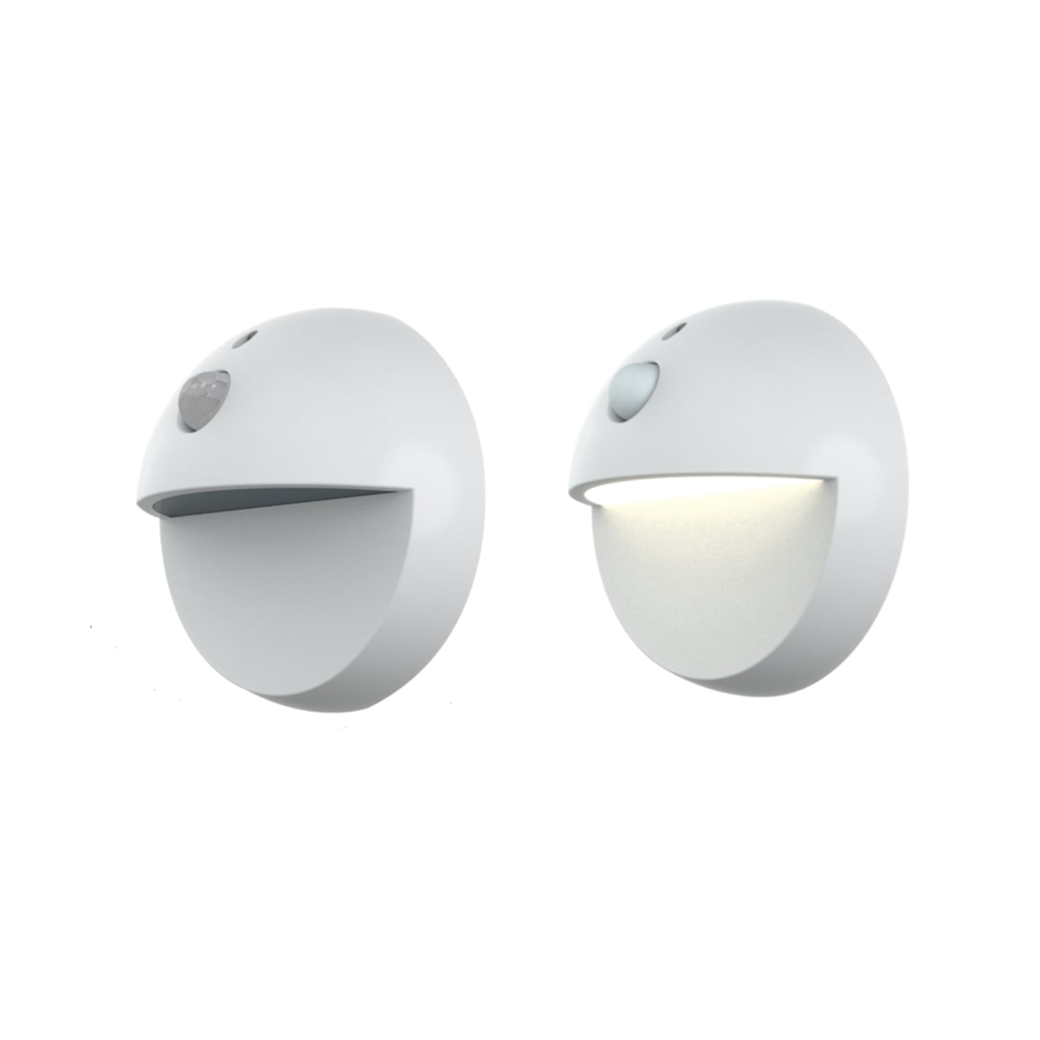 2.65"H LED Daylight Night Light, Built-in Dusk to Dawn sensors High-Low ...