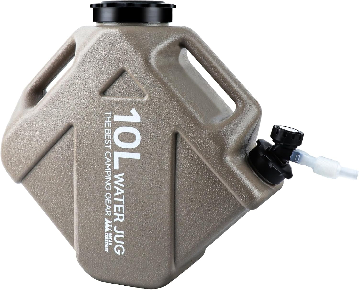 2.6Gallon (10L) Water Jug，camping gear，Water Tank,BPA Free Water Jug, Multifunction Water ...