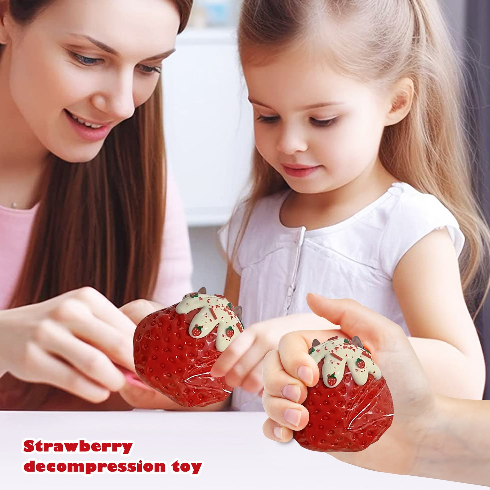 2.6INCH Taba Squishy, Taba Squishy Big, Squishy Strawberry, Taba ...