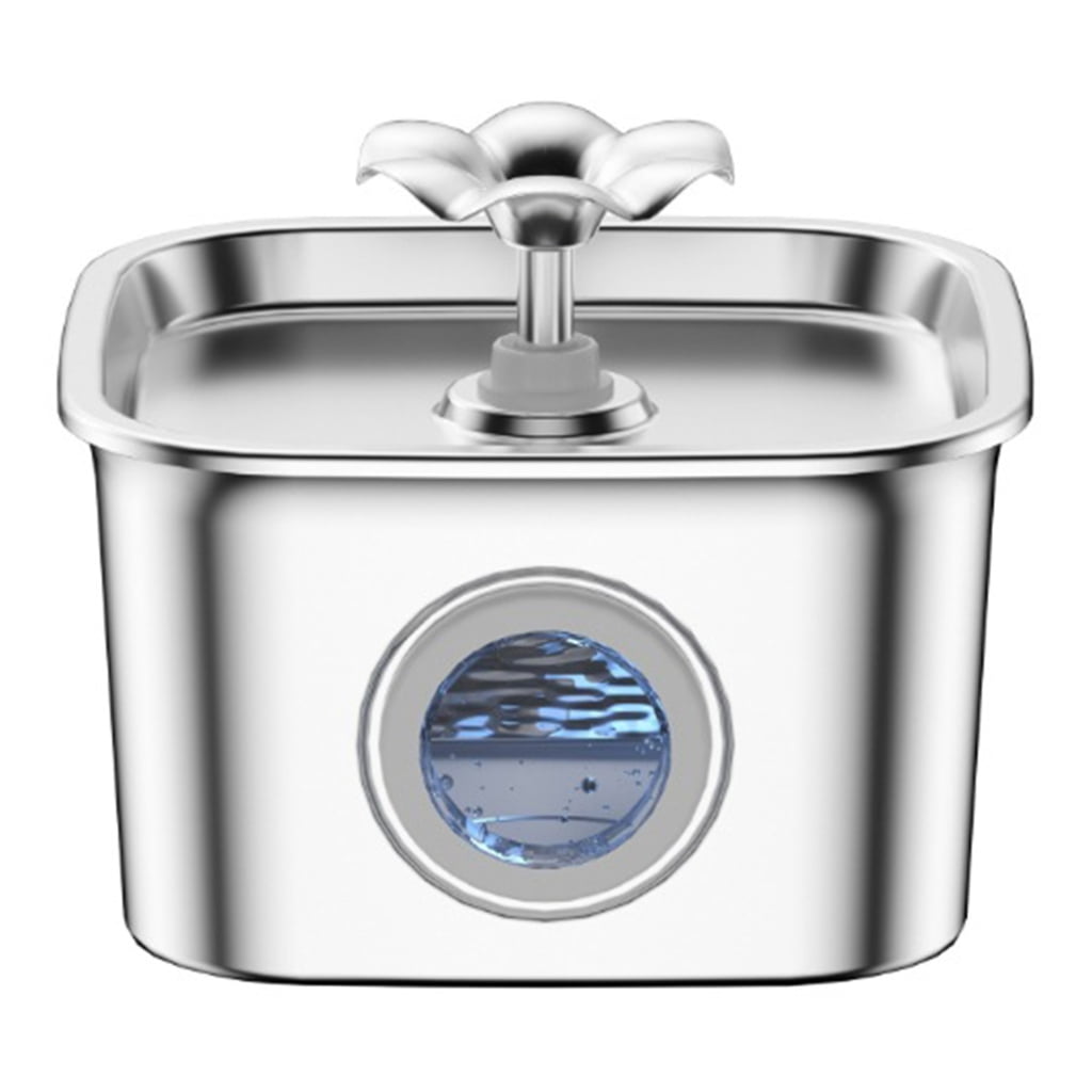 2.6L/88oz Electric Water Dispenser Automatic Pet Watering Bowl Drinking ...