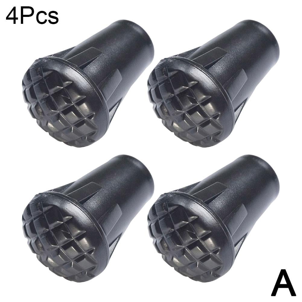 2-6Pcs Walking Stick Cane Crutch Hiking Pole Rubber Ferrule End D1Y0 ...