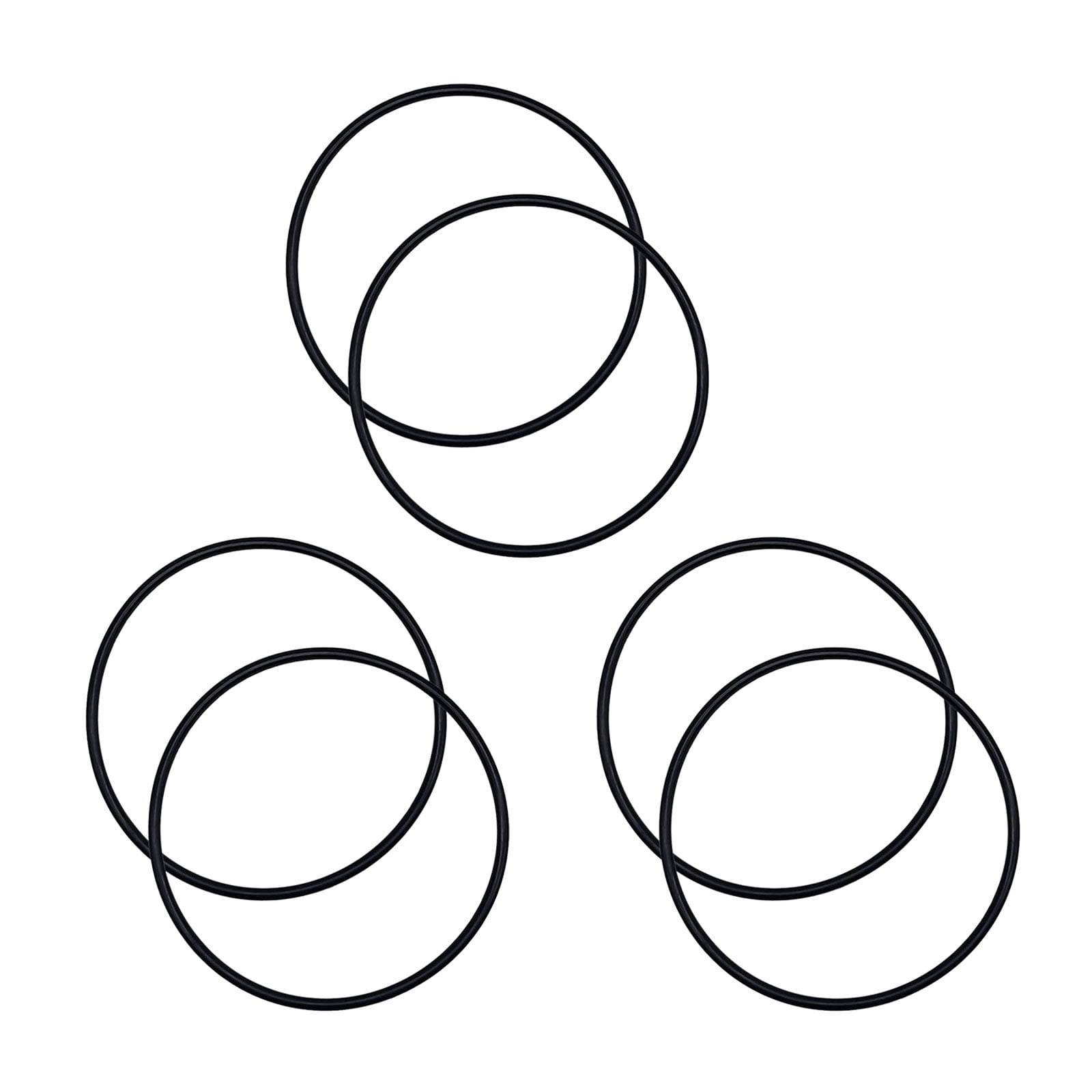 2/6Pieces CLX200K Pool Chlorinator Lid O-Rings Heavy Duty Rubber Rings ...
