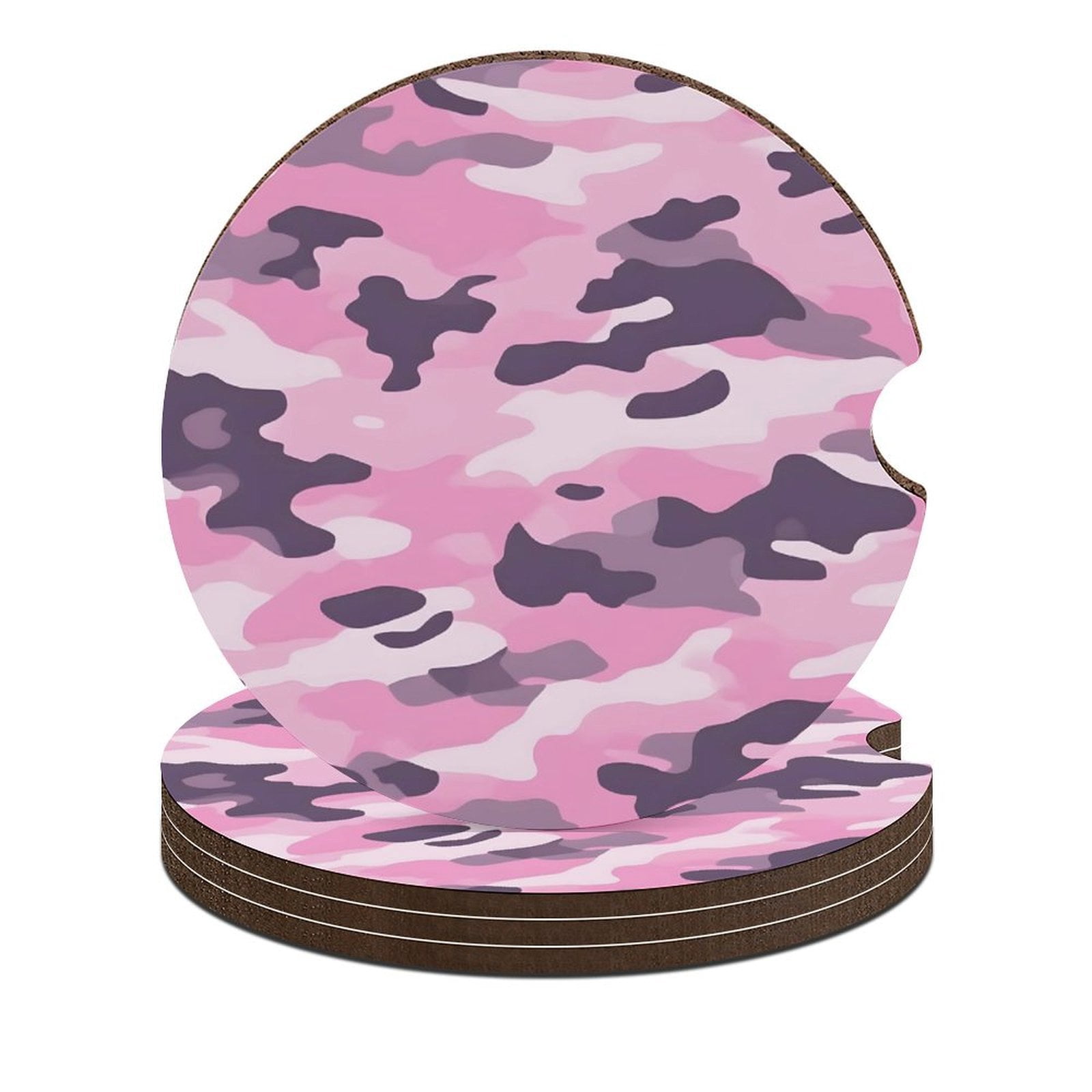 2.6in Car Coasters Are Heat Proof Waterproof And Moisture-Proof With ...