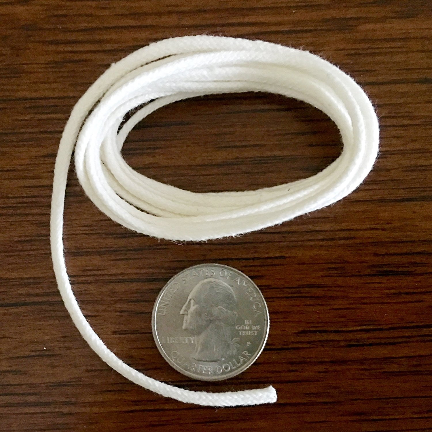 Firefly 2.6mm Braided Eco Cotton Wick for Oil Lamps, Lanterns & Liquid ...