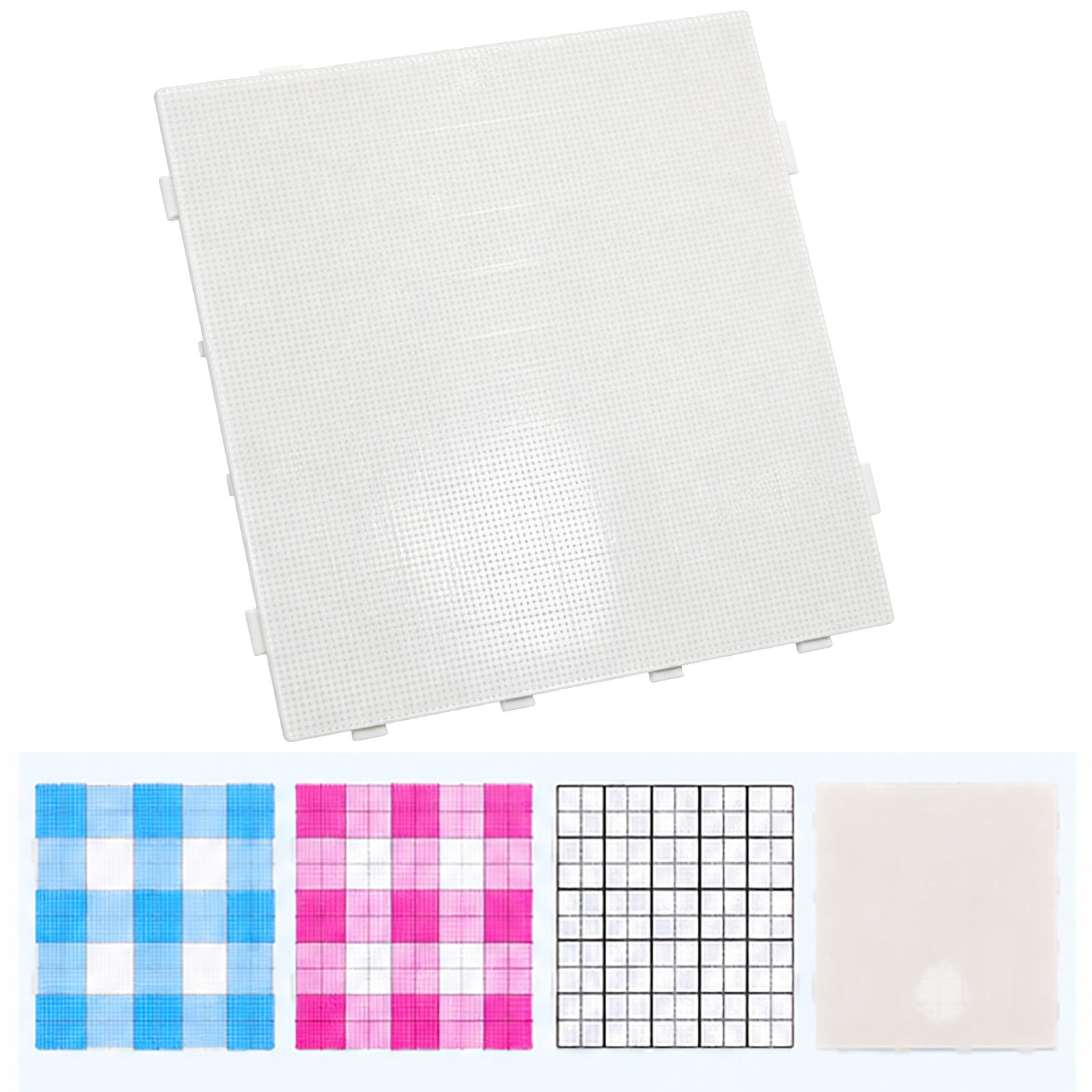 2.6mm Perler Beads Pegboard, Clear Plastic Fuse Beads Board, Compatible ...