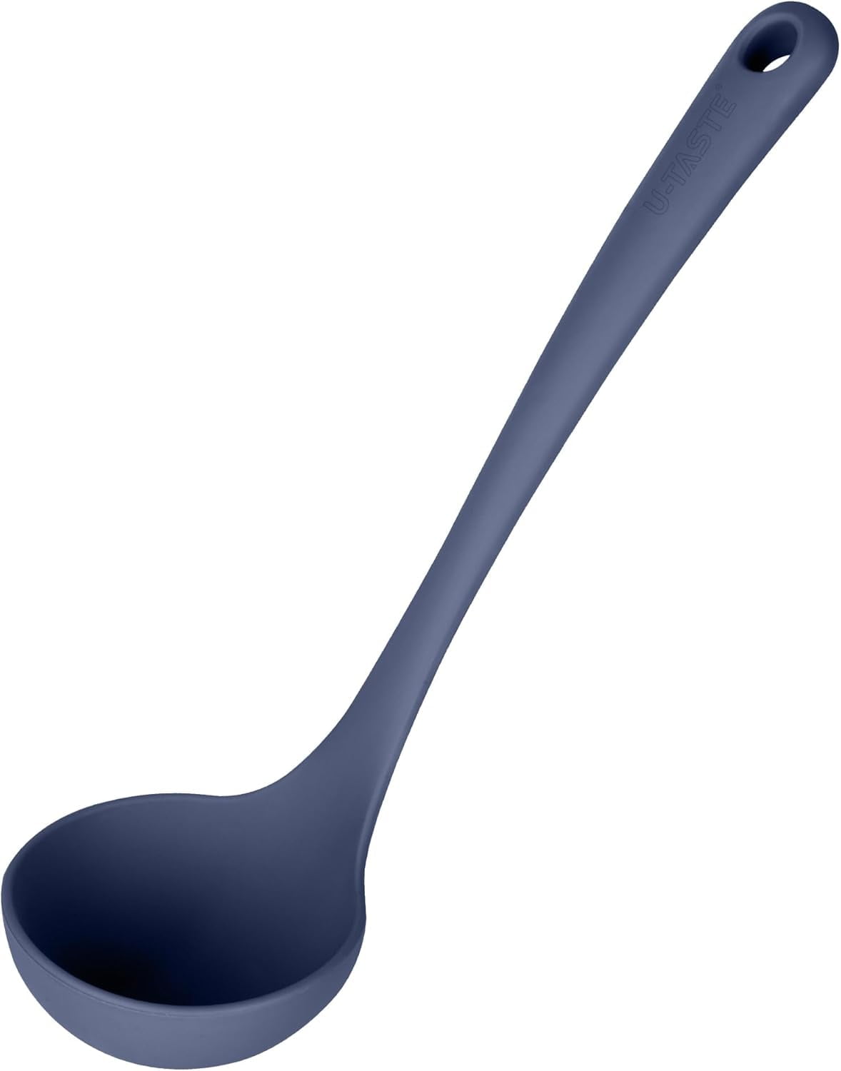 2.6oz Small Silicone Soup Ladle: U-Taste 600ºF Heat Resistant Non-Stick ...