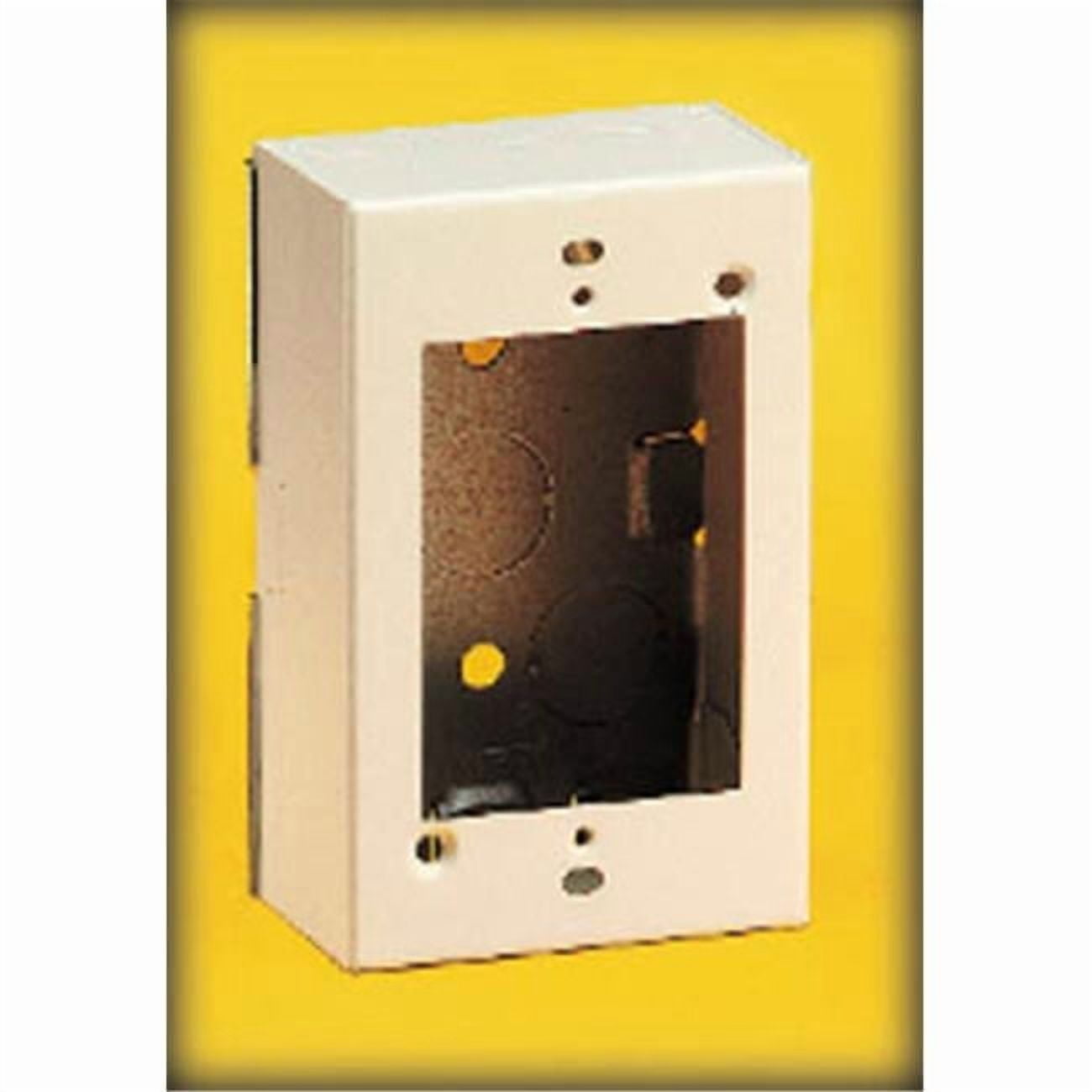 2-7/8''W Single Gang Box - Ivory - Walmart.com