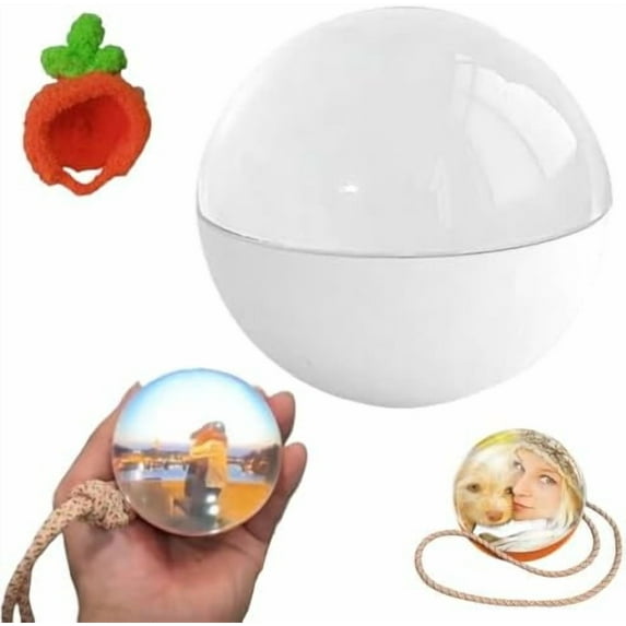 2.7" Crystal Ball Digital Display,Crystal Ball Digital Photo Album-DIY ...