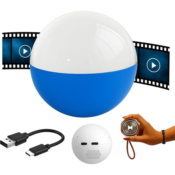 2.7" Custom Crystal Ball Video Player, Personalized Digital Display ...