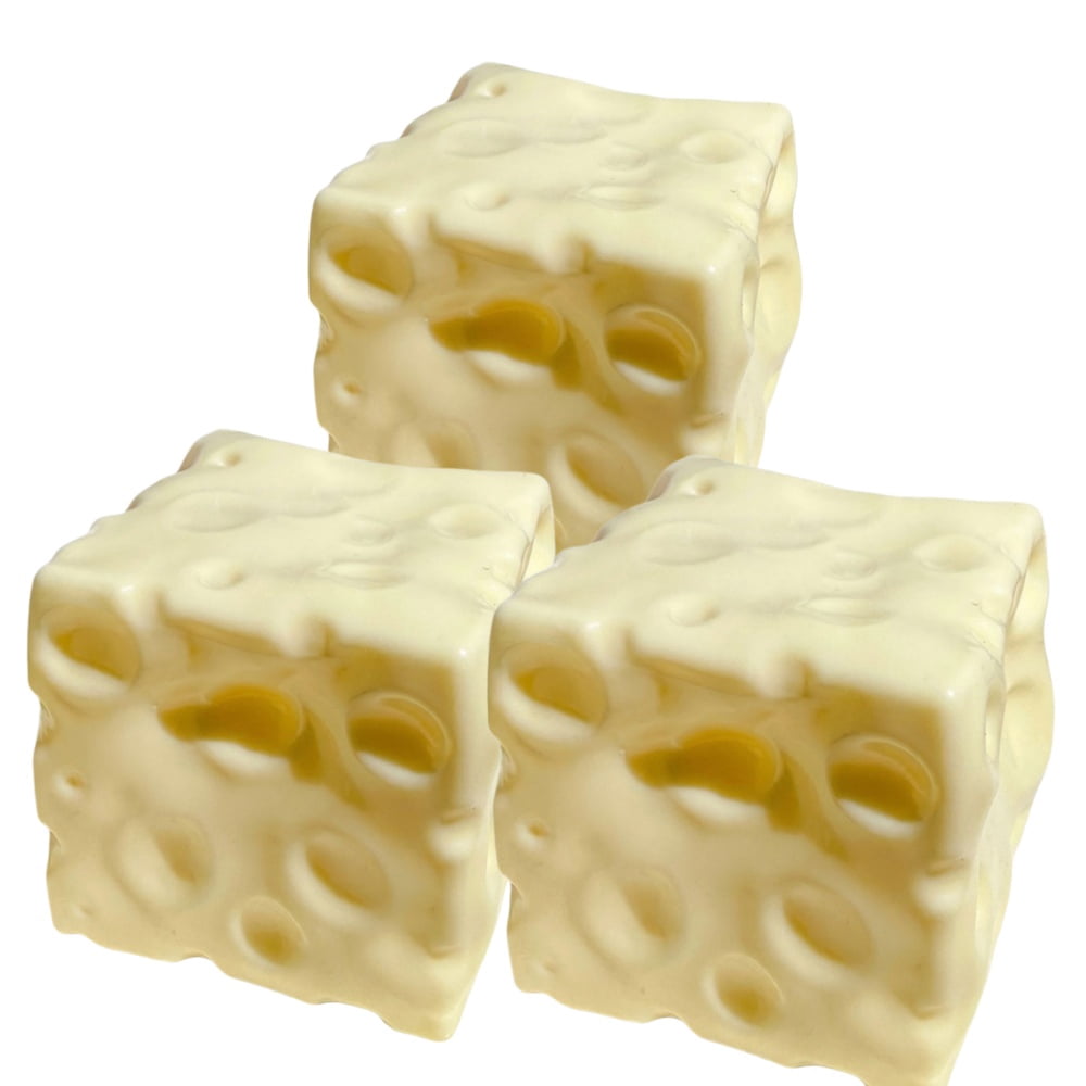 2.7 Inch Cheese Squishies, Squishies Cheese Slow Rising Squeeze Block ...