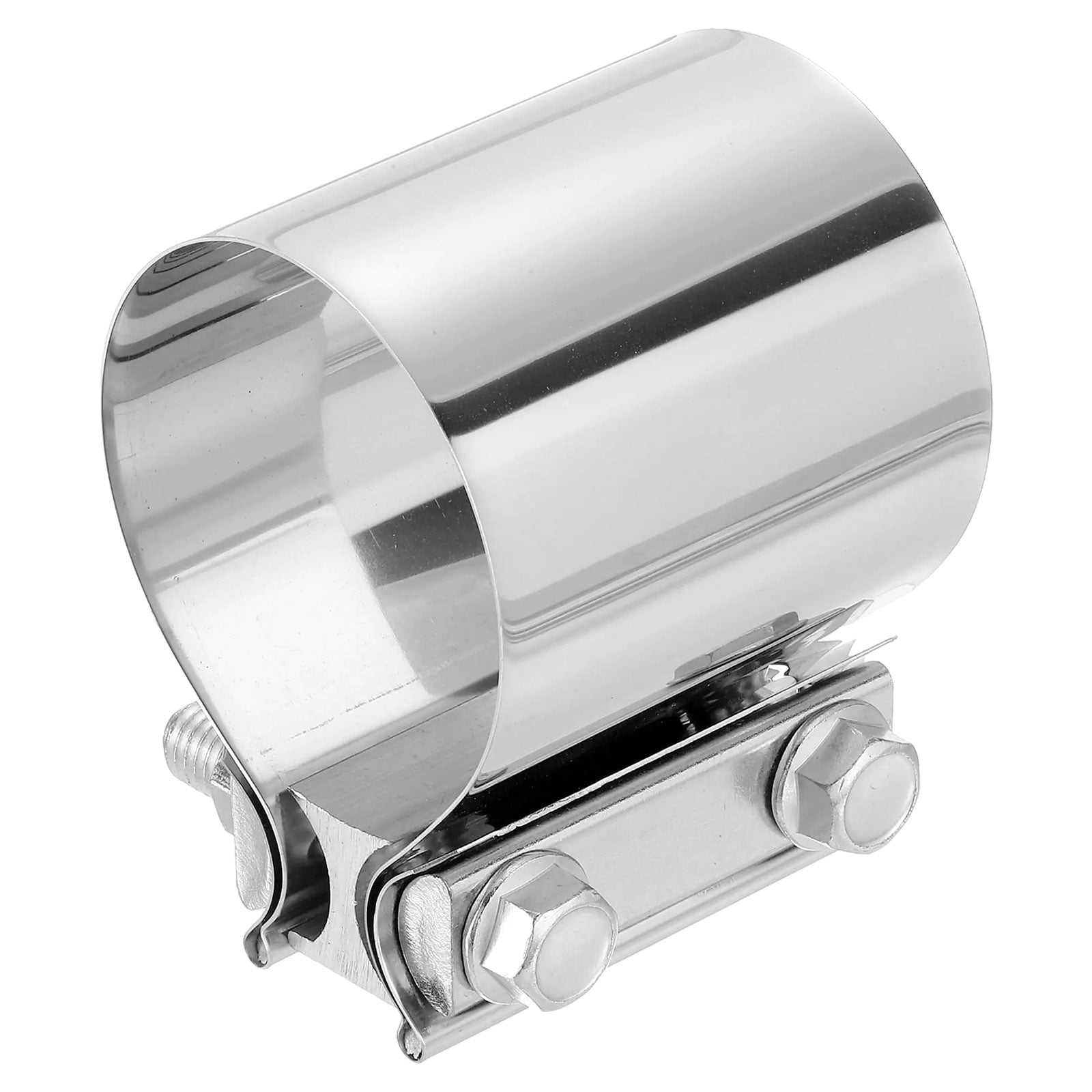 2.7 Inch Exhaust Clamp, 304 Stainless Steel Butt Joint Band Clamp ...