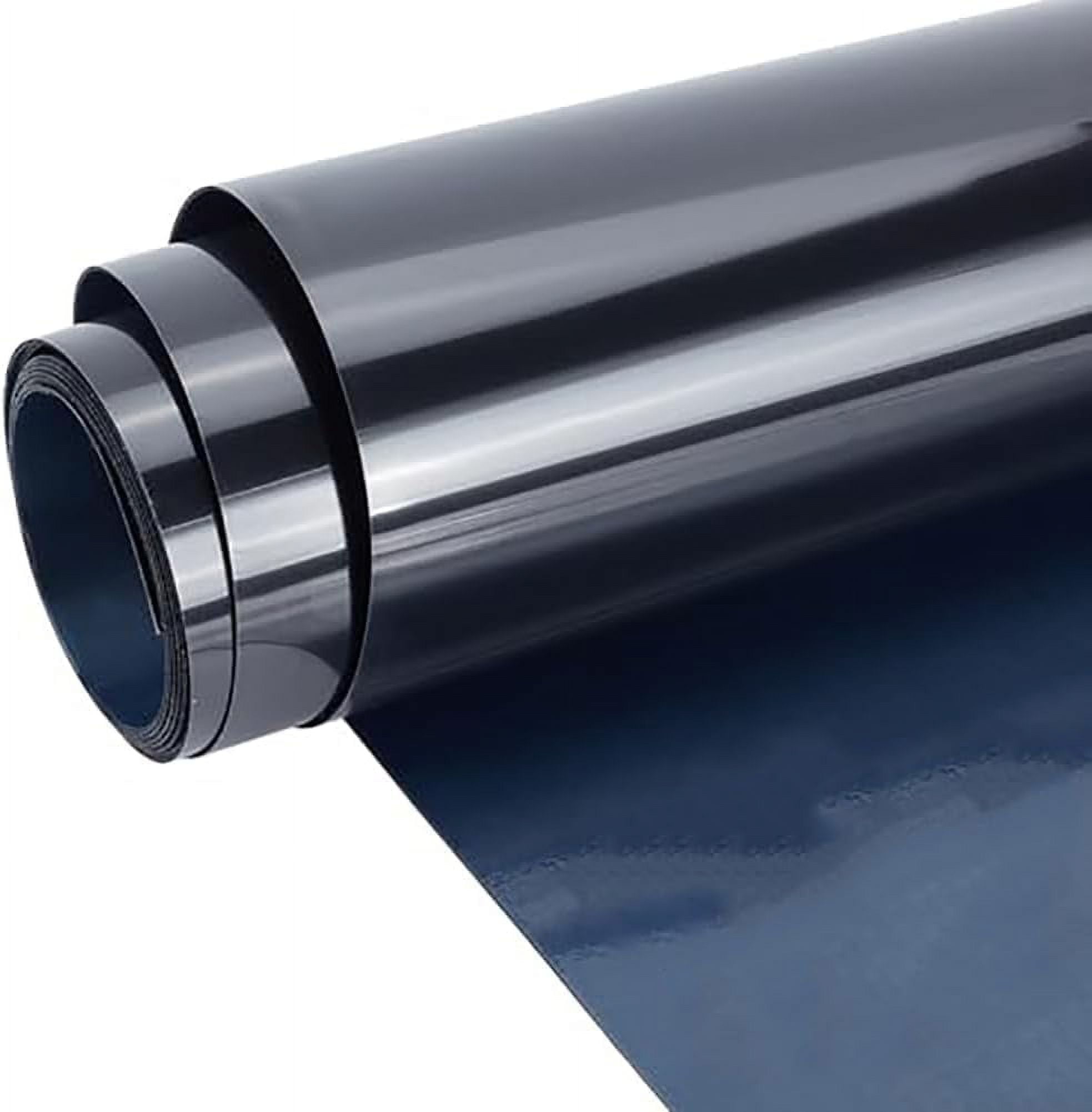 2.73 Yards Flocked Htv Heat Transfer Vinyl 9.8 Inches Wide Black ...