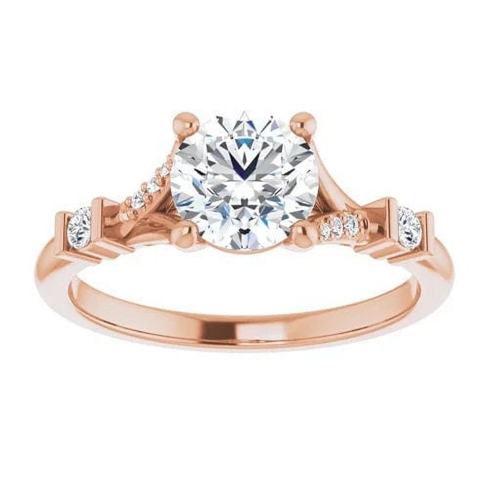 2.75 CT Round Cut Engagement Ring, Round Solitaire Ring, Wedding Ring ...