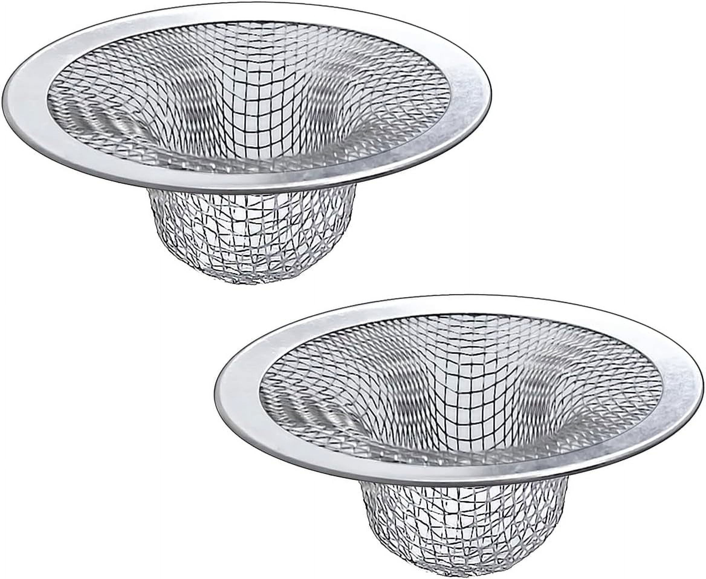 2.75 Inch Tub Drain Mesh, Shower Drain Hair Catcher, Bathtub Drain ...