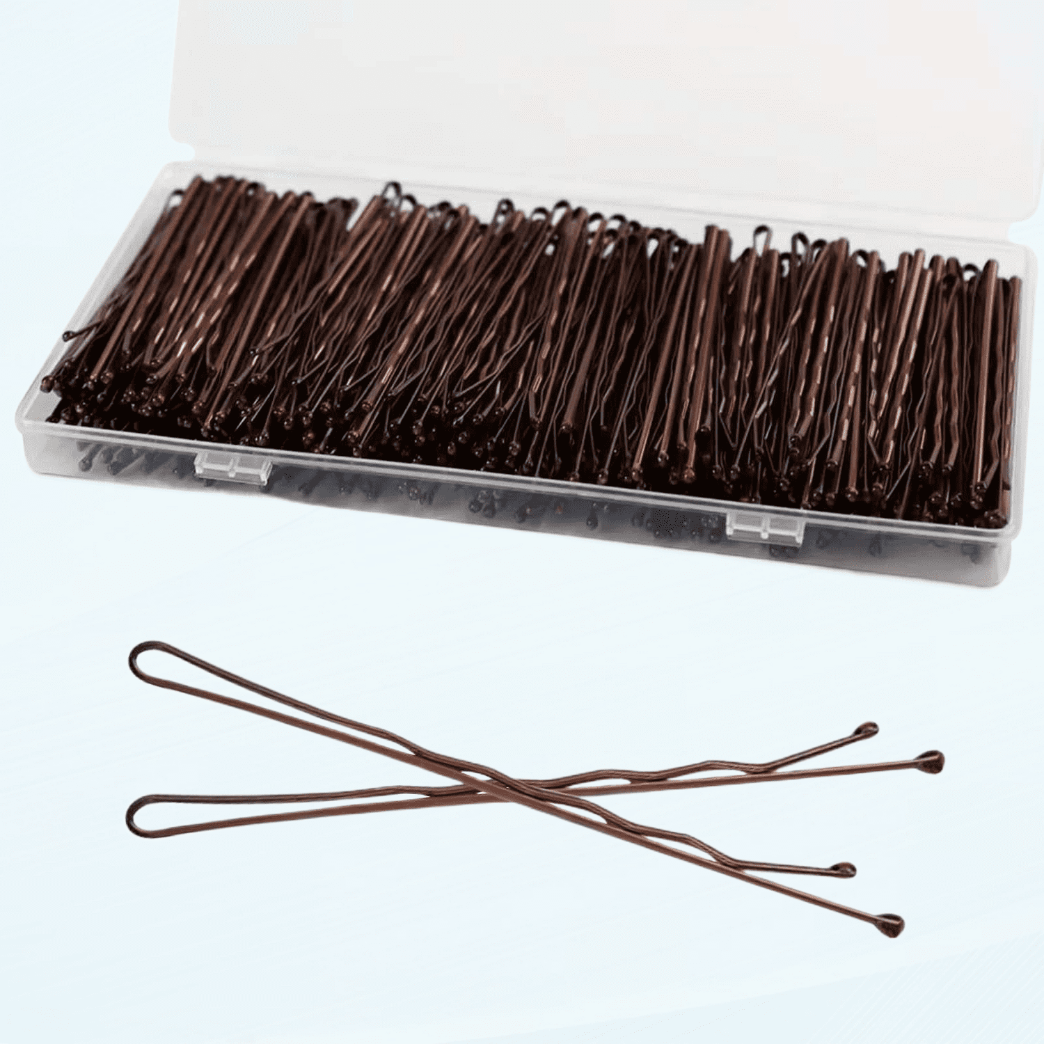 2.75" Large Bobby Pins Brown 240PCS Extra Long Bobby Pins for Thick ...