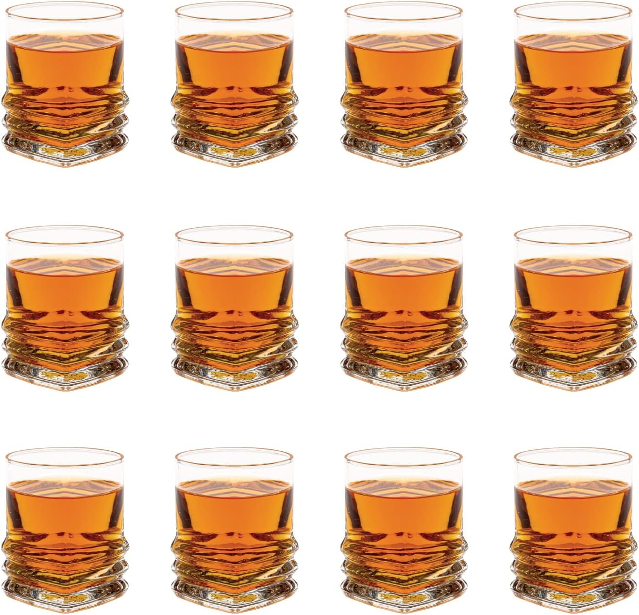 2.75 Ounce Glass Se of 12 Small Liquor and Spiri Durable equila Glasses For Alcohol and Espresso ...