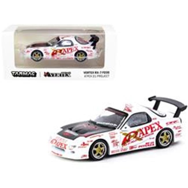 2.75 in. 1-64 Scale Diecast Vertex Rx7 Fd3s with Graphics Apex D1 ...