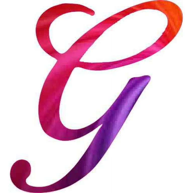 g letter design cursive