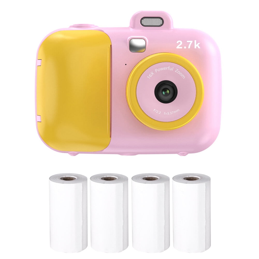 2.7K Cute Kids Instant Camera 42MP Kids Digital Camera Childeren ...