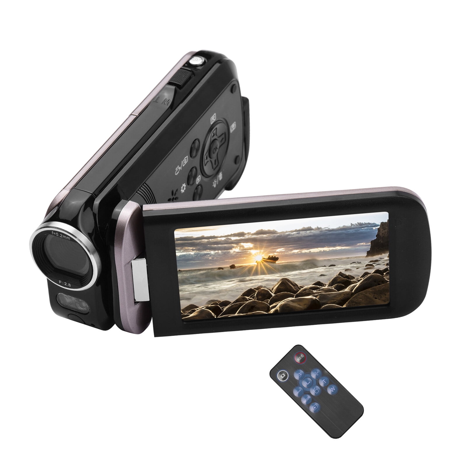 2.7K Ultra HD Mini Digital Video Camera DV Camcorder 48MP 3 Inch ...