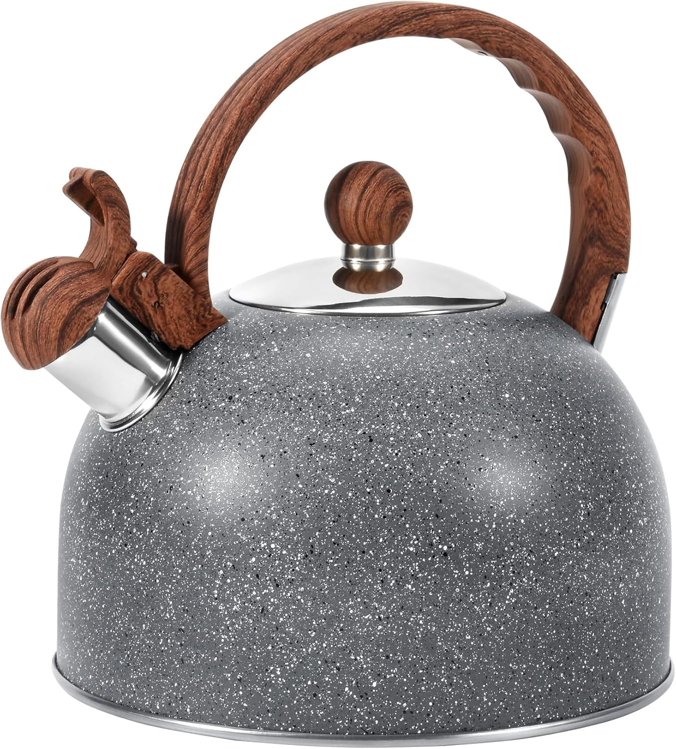 2.7QT/3L Whistling Tea Kettles for Stove Top, Stainless Steel Tea ...