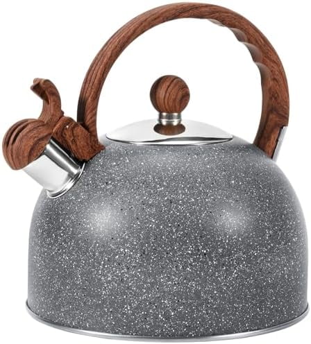 2.7QT/3L Whistling Tea Kettles for Stove Top, Stainless Steel Tea ...