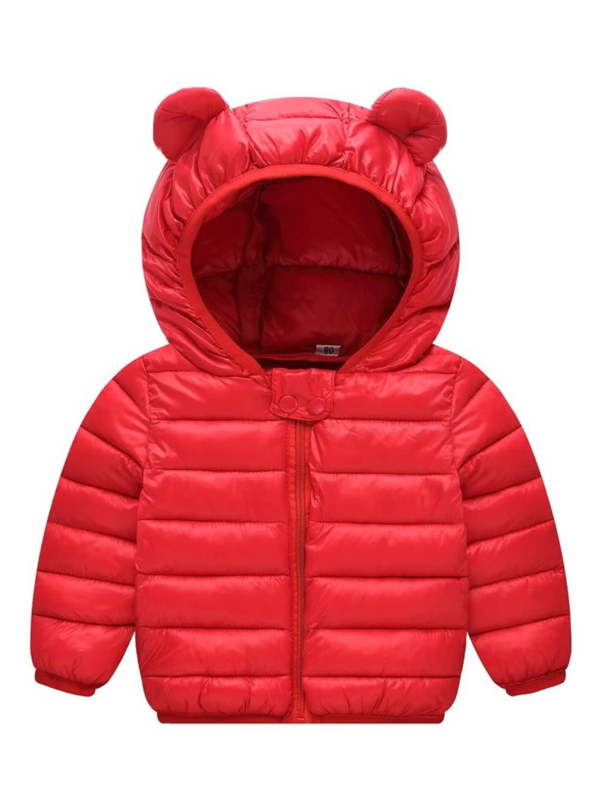 2-7Y Kids Baby Boy Girl Ultralight Winter Hooded Jacket Coat Toddler ...