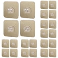 2.7x2.7 Inch Shower Caddy Adhesive Replacement Waterproof Strips ...