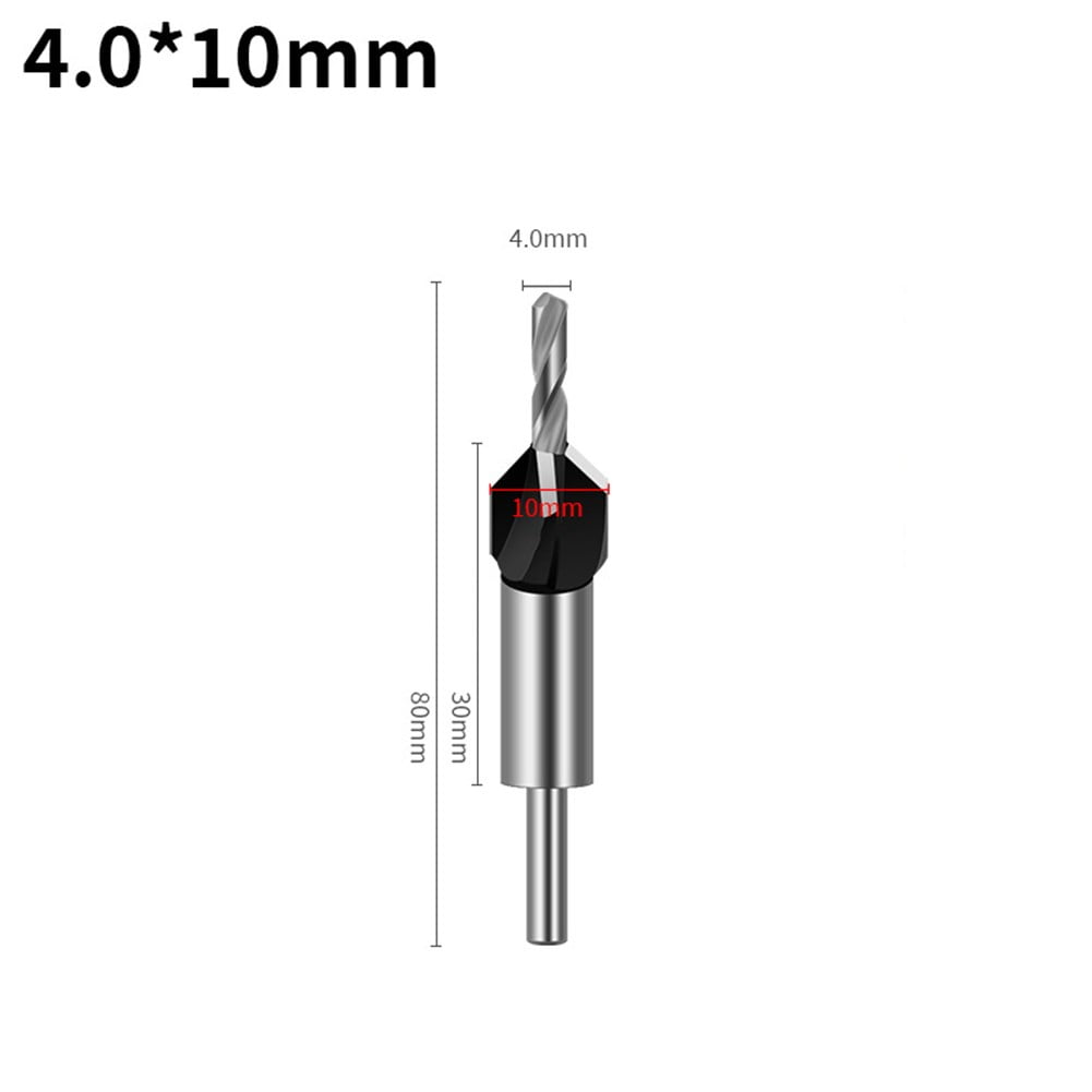 2.8-4Mm Carbide Tipped Countersink Drill Bits 8Mm/10Mm Shank For ...
