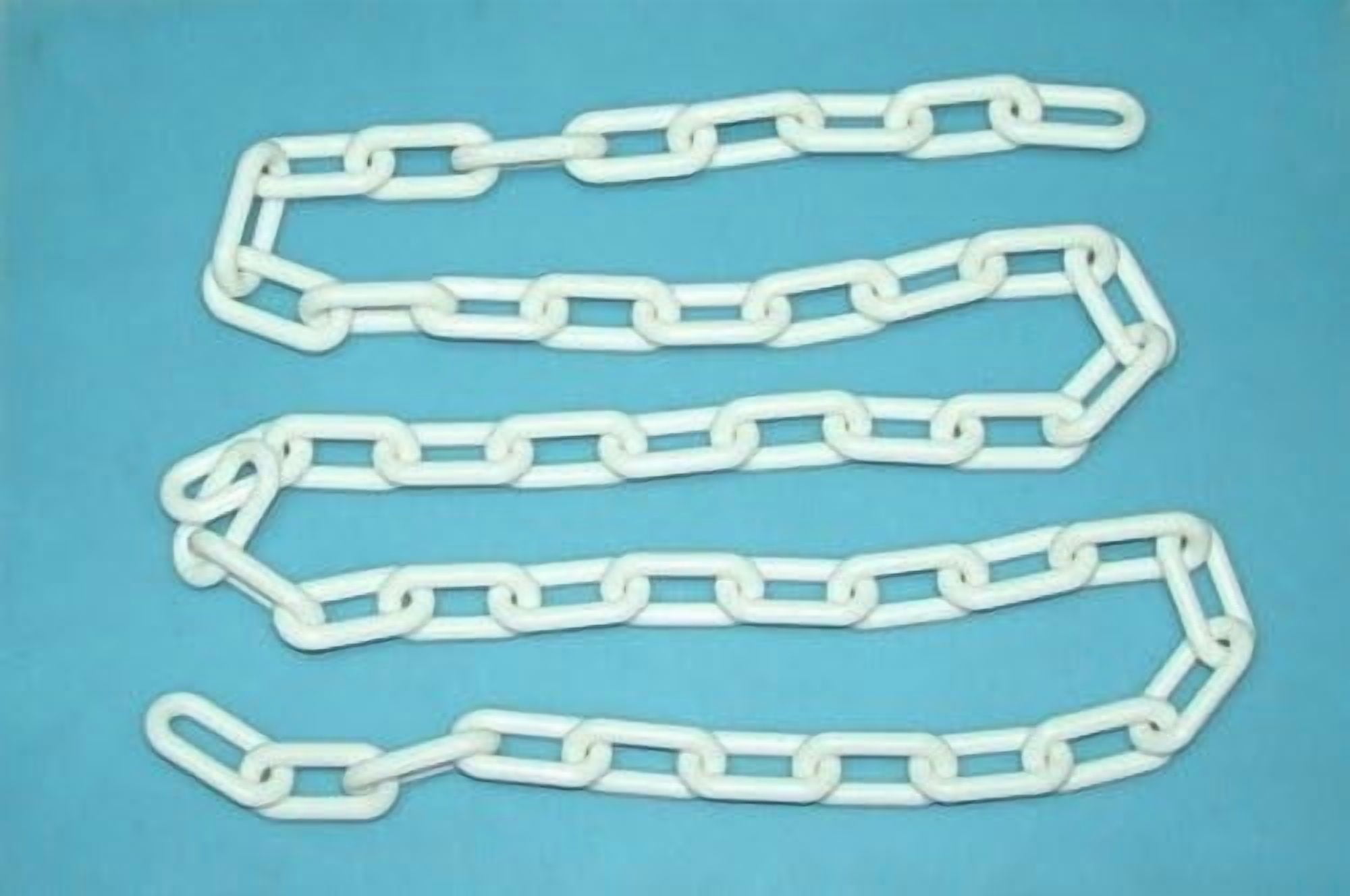 2" (8 MM) Plastic Chain in White, 50 feet Length - Walmart.com
