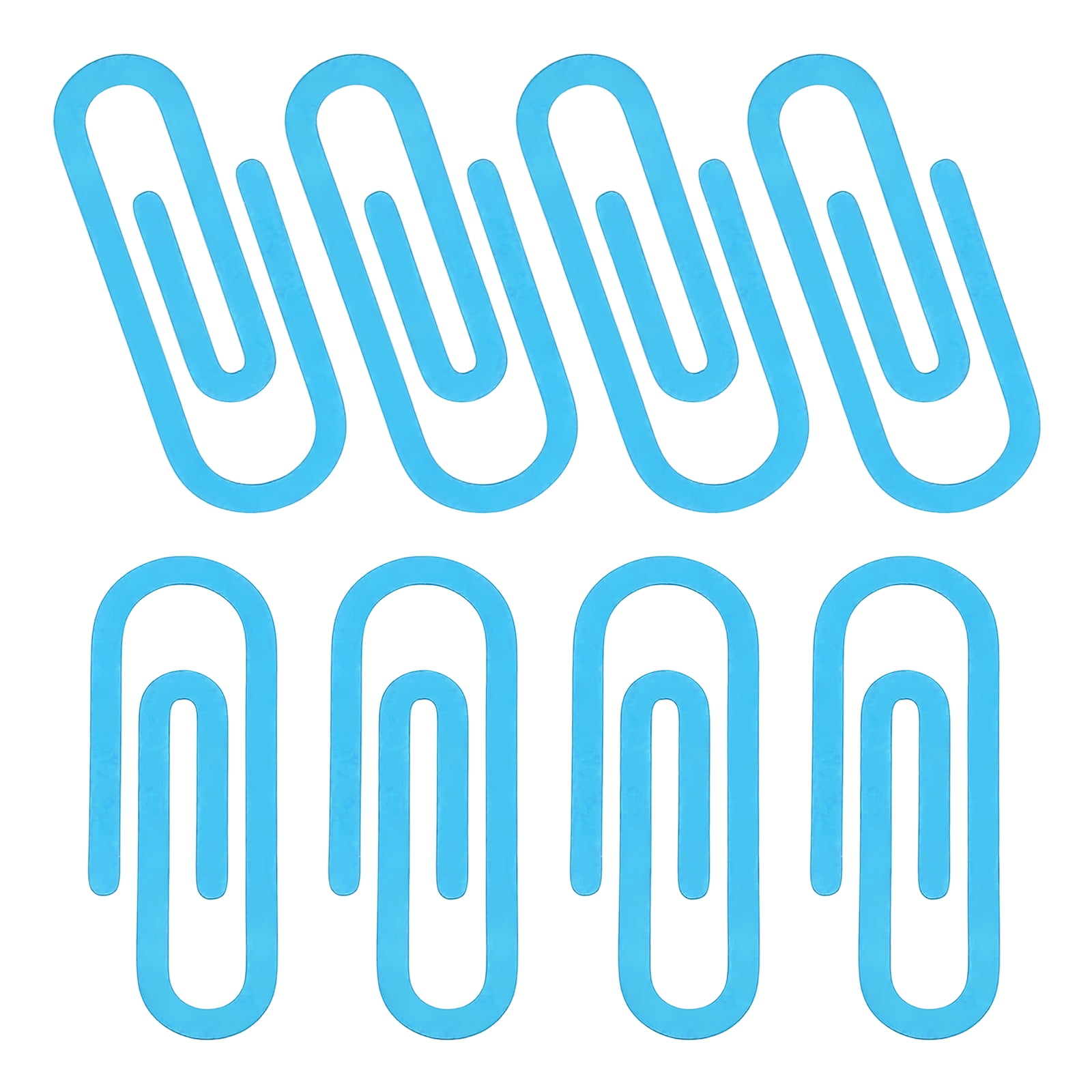 2.8" Paper Clip Bookmarks, 8Pcs Metal Book Marks Page Markers Gift for ...