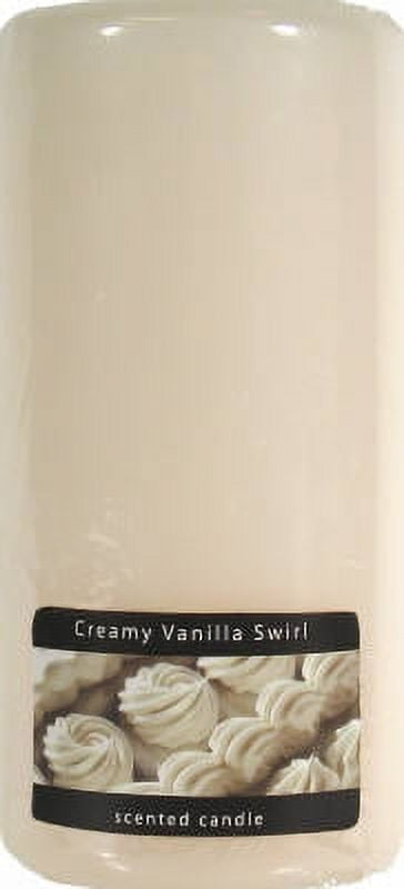 2 8" x 6" Scented Red/Cinnamon Apple Pillar Candle, Each - Walmart.com