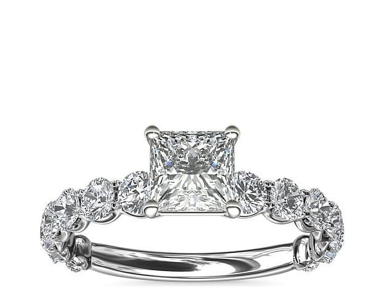 2.85 Carat Fine Princess Shape IGI Certified Lab Grown Diamond ...