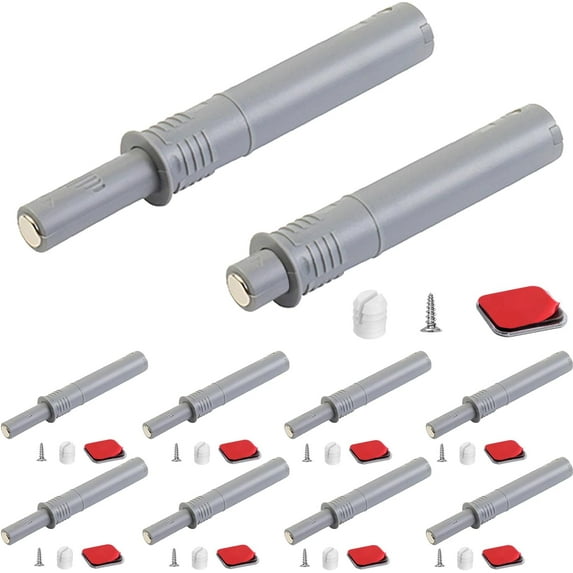 2.87" Push to Open Cabinet 10 Pack Latch & Lock for Hidden Door Latches ...