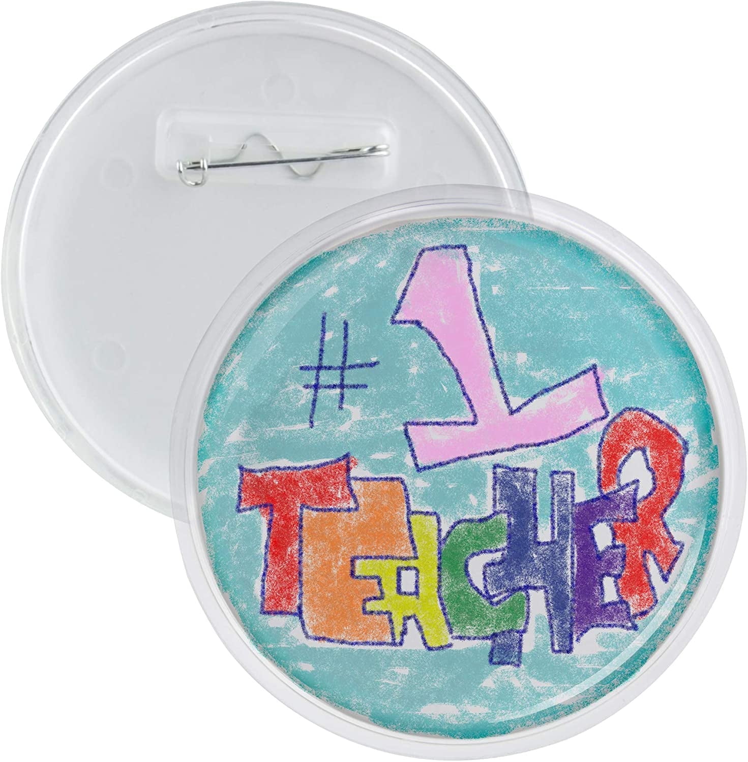 Snapins 2.875" DIY Snap Together Pin Back Buttons - pack of 12 ...