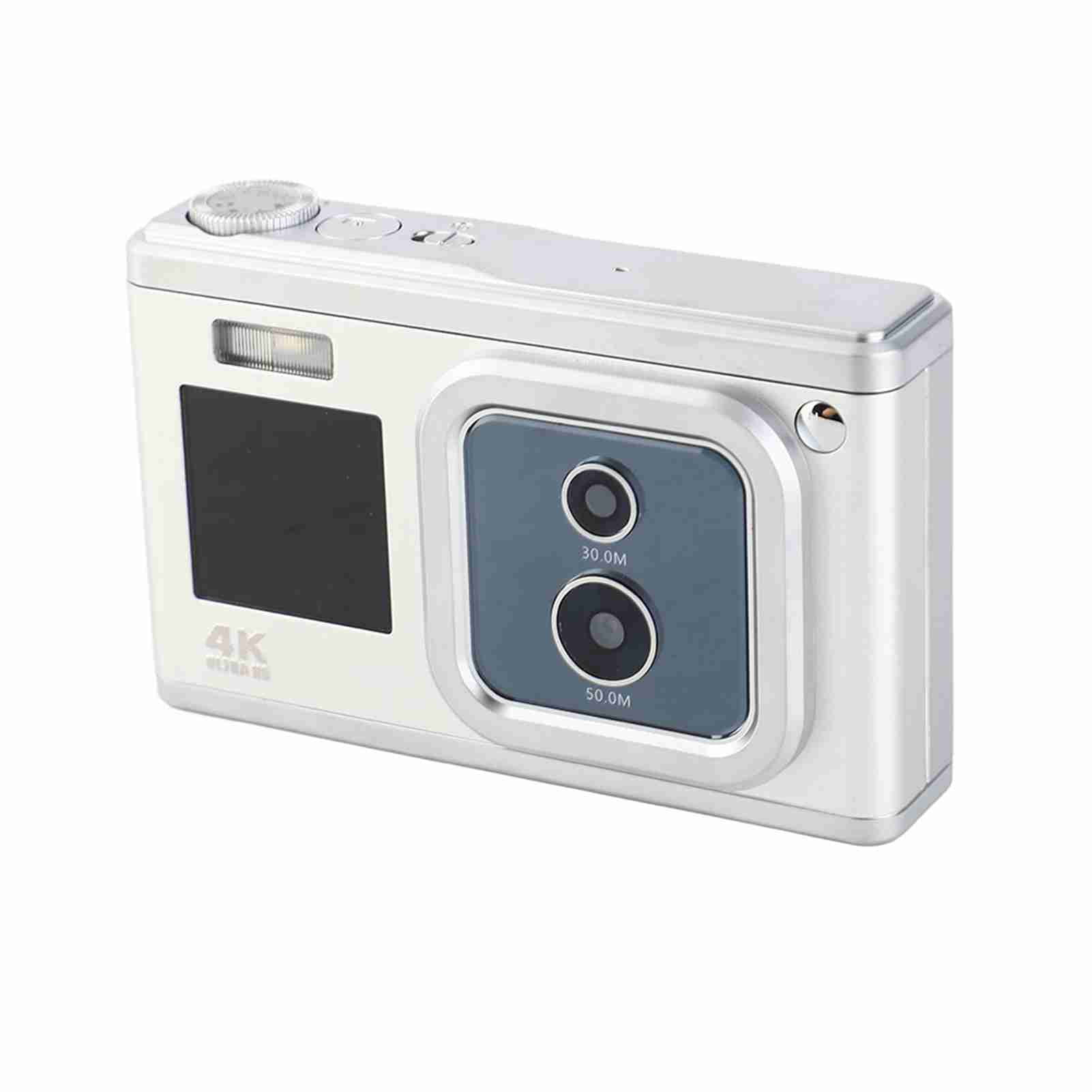2.88 Inch Portable Digital Camera Compact Camera 50MP 4K Ultra HD 16X ...