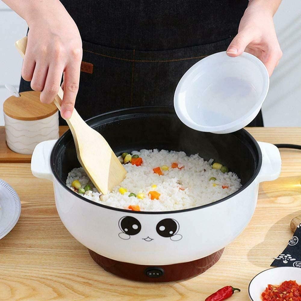 2.8L with Lid (No Steamer) Multifunction Electric Cooker Skillet Pot ...