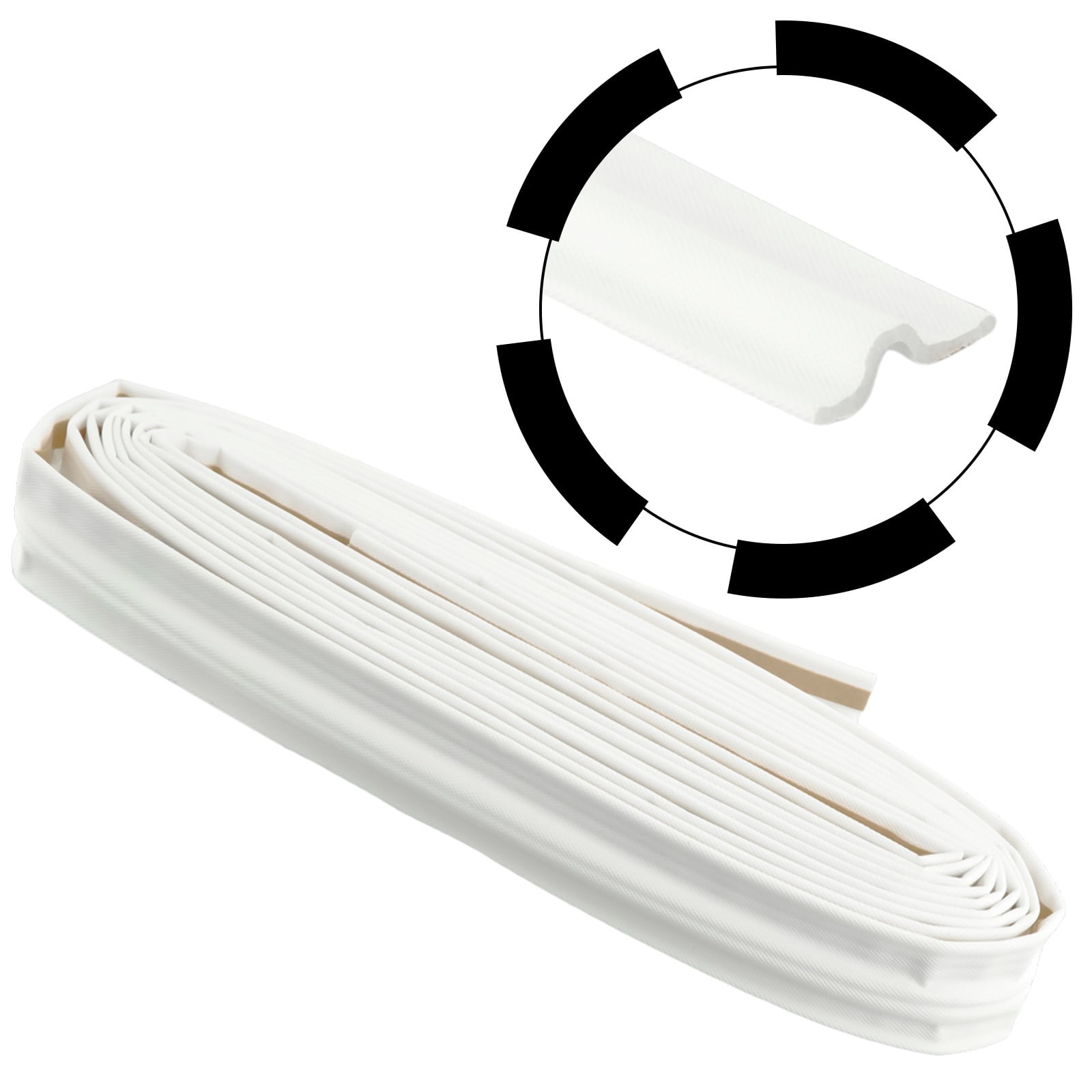 2-8M Weather Seal Pu Form Sealing Strip Door Stripping Self Adhesive ...