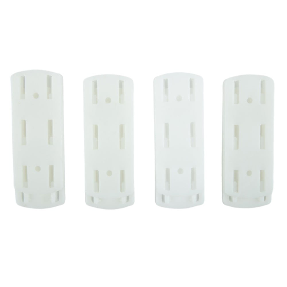 2-8PCS Plug Sticker Wall Mounted Punch Free Power Board Holder Power ...