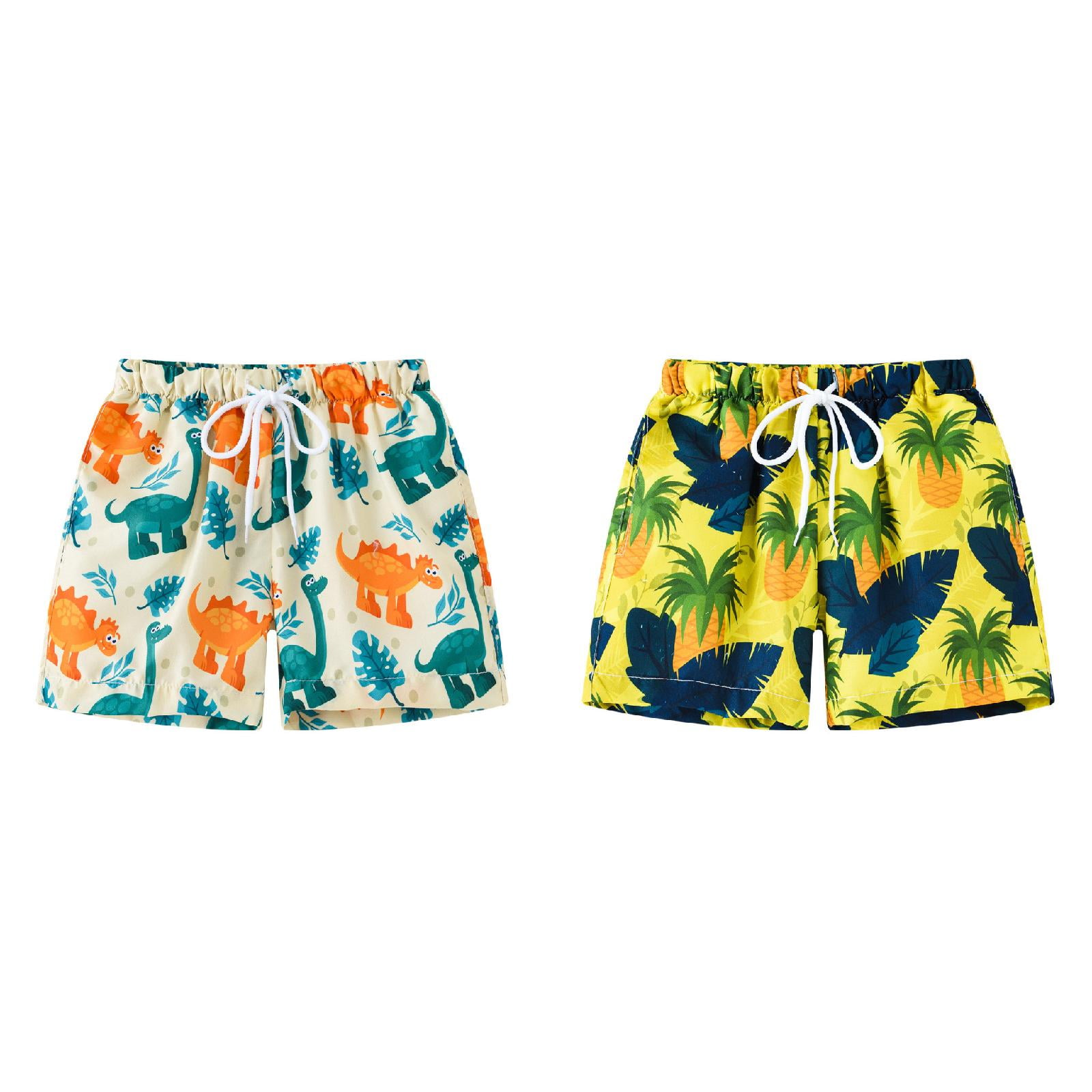 2-8Y Toddler Kids Baby Swim Trunks Boys 7 Boys Cartoon Swim Trunks ...