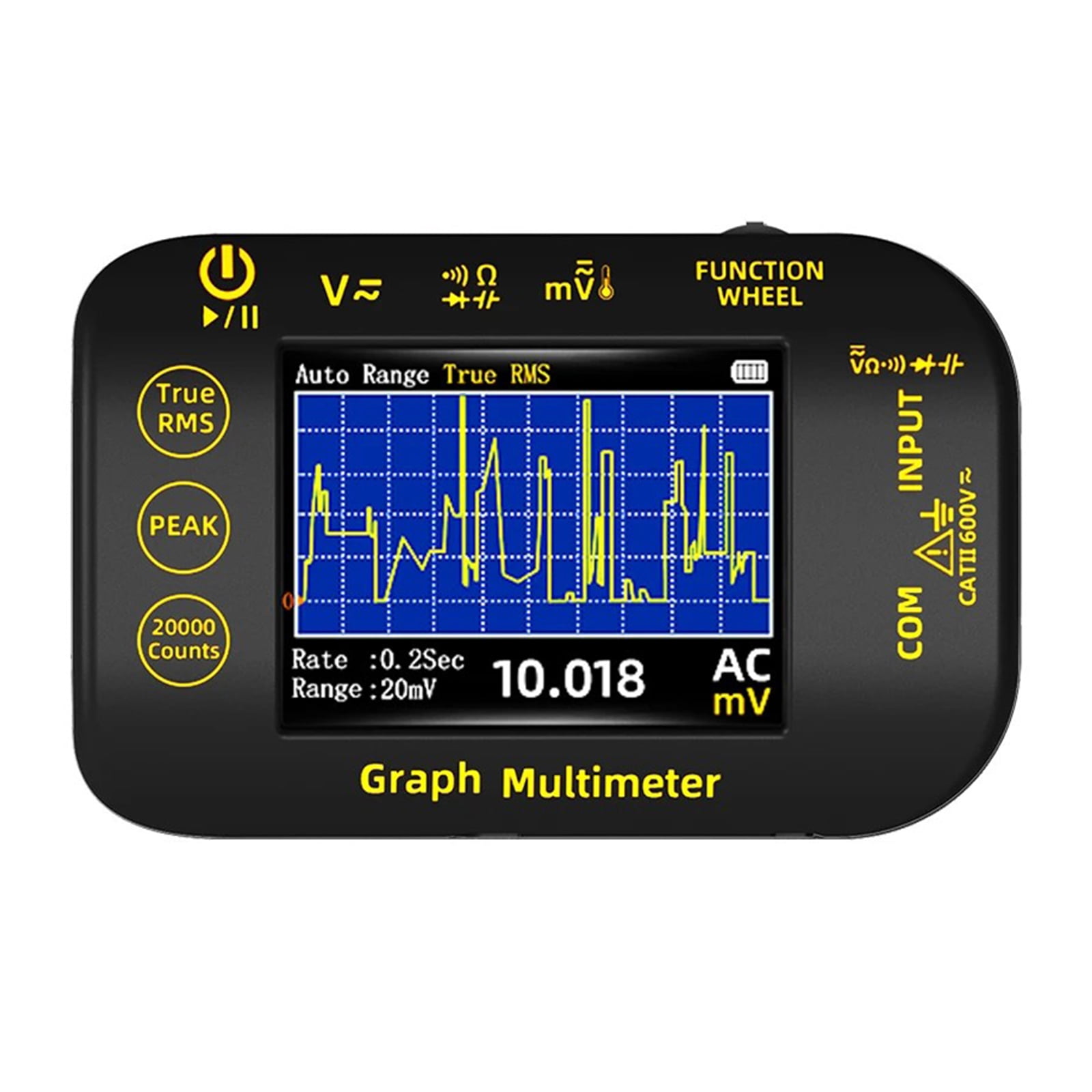 2.8in Screen Digital Multimeter Real Time Waveform Recording 20000 ...