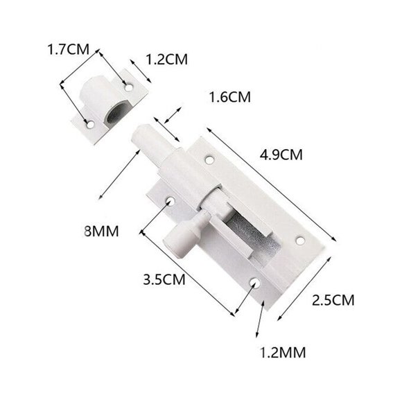 Bathroom Stall Latch