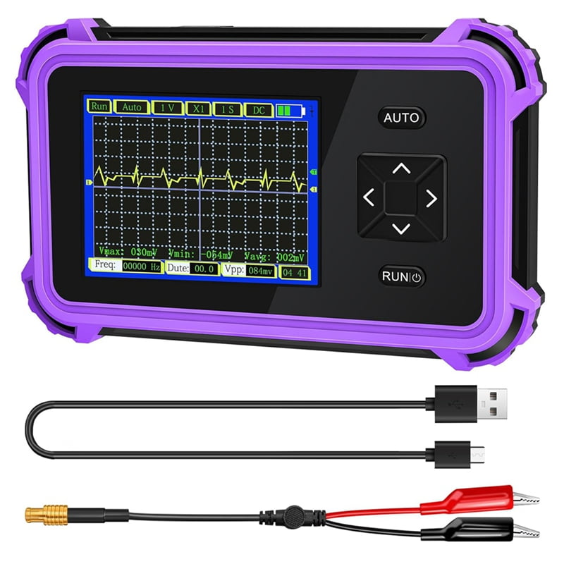 2.8inch TFT Digital Oscilloscope,1MHz Bandwidth,8.33MSa Sampling Rate ...