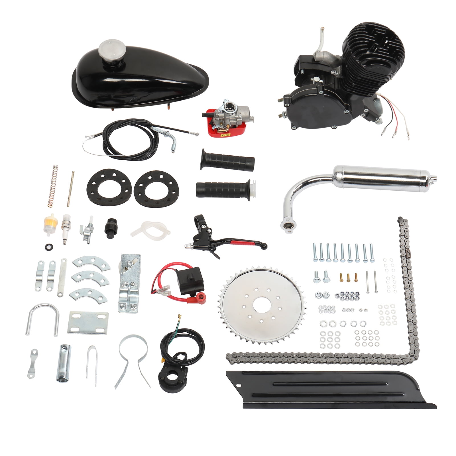 2.8kW High-Speed Bicycle Engine Kit with 100cc Large Cylinder Head and ...