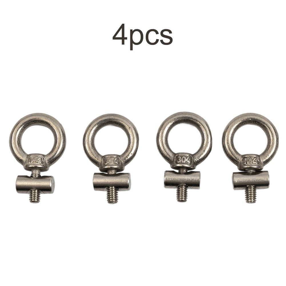 2-8x Stainless Steel Awning Rail Stoppers 6mm Stops Motorhome Campervan ...