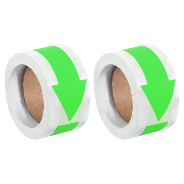 2.8x1.2" Small Arrow Sticker Label, Adhesive Color Coding Decal, Bright ...