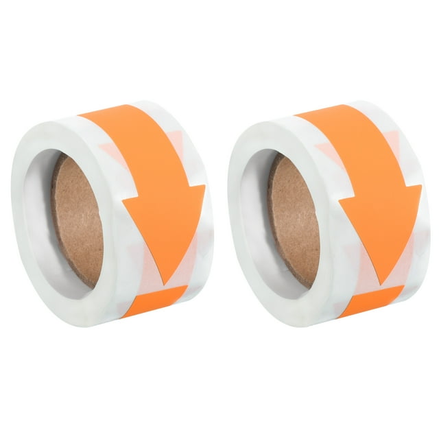 2.8x1.2" Small Arrow Sticker Label, Adhesive Color Coding Decal, Bright ...