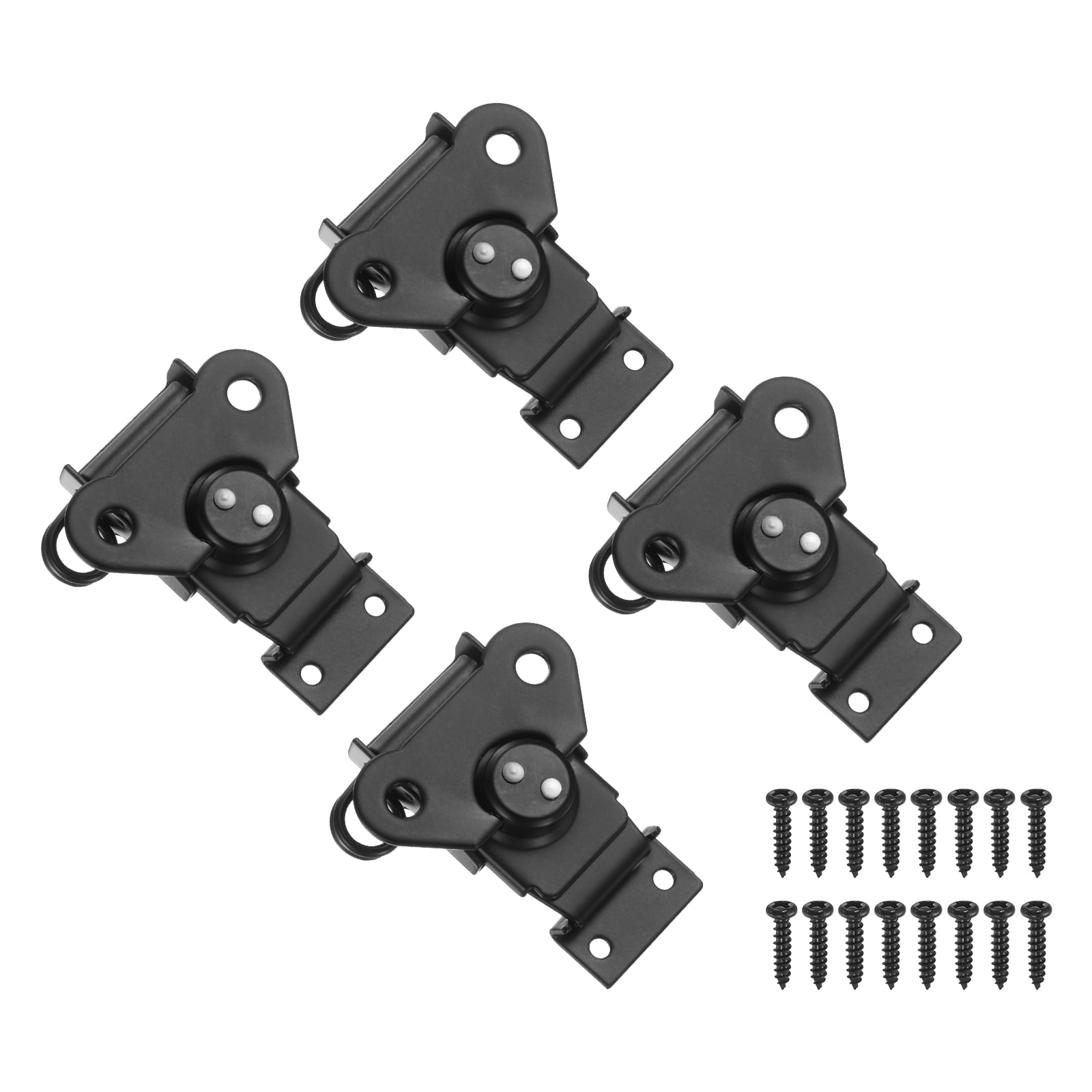 2.8x2.56" Spring Loaded Butterfly Twist Latch, 4Pcs Steel Twist Latch ...