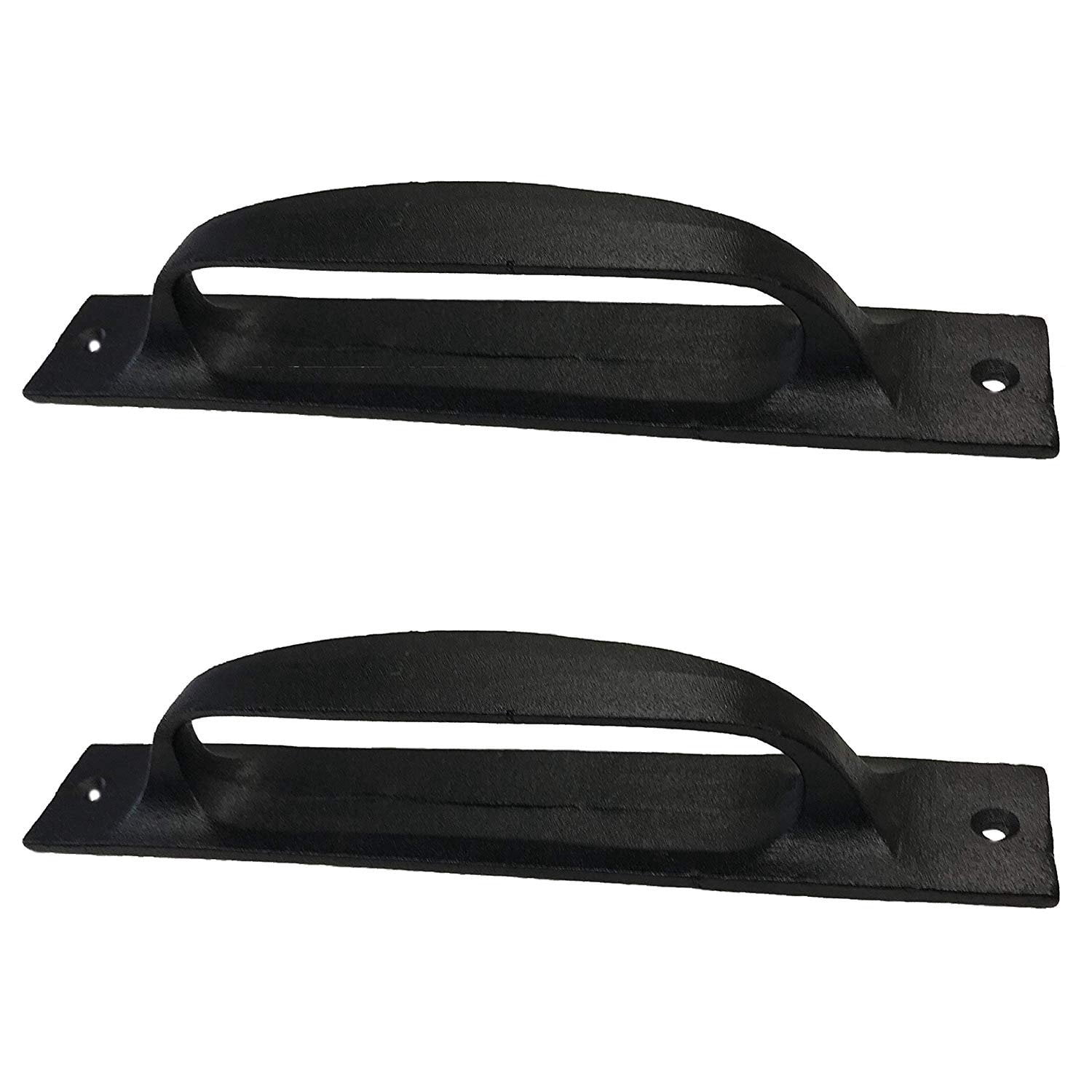 2 - 9" Flat Iron Handle - DS-02 - for Gate, Garage, Closet, Cabinet ...
